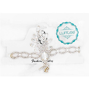 1920s Flapper Accessories Leaf Rhinestones Headpiece Great Accessories For Women Tassel Bride Wedding Head Bands Flapper Headband