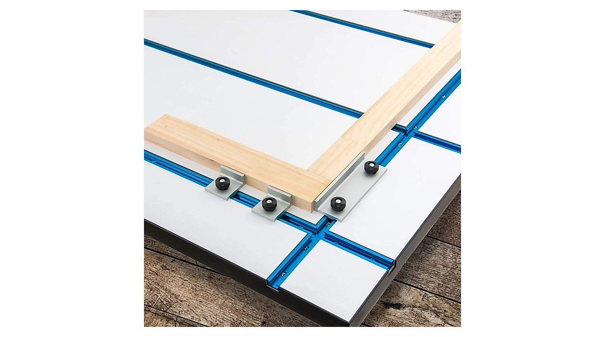 POWERTEC 3" T-Track Intersection Kit for Woodworking Jigs