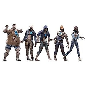 JoyToy 1/18 Action Figures LifeAfter Infected (Set of 5 Figures) Collection Model