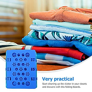 ADOCARN 1pc Garments Kid Storage Helper Fold Stacking Home Shirts T Cloth Children Boards Wardrobe and to Laundry for Adults Convenient Bedroom Quick Easy Kids Room Practical Organizer T-