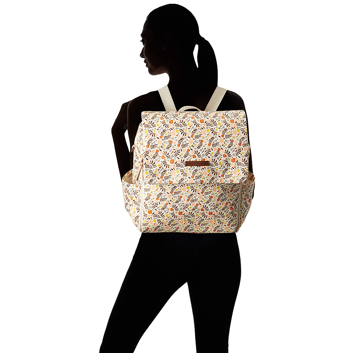 Petunia Pickle Bottom Boxy Backpack, Windswept Blooms, One Size