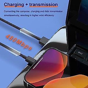 [Apple MFi Certified] iPhone Charger, 6Pack(3/3/6/6/6/10 FT) Lightning Cable Apple Charging Cable Fast Charging High Speed USB Cable Compatible iPhone 14/13/12/11 Pro Max/XS MAX/XR/XS/X/8-multicolor