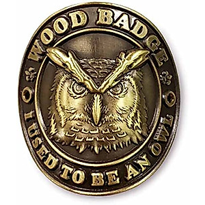 Wood Badge Owl Hiking Stick Medallion