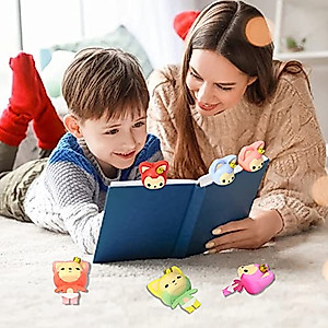 3D Bookmarks - 1 Pieces Fun Bookmarks for Kids, Ouch Animal Bookmark for Boys and Girls Book Lovers