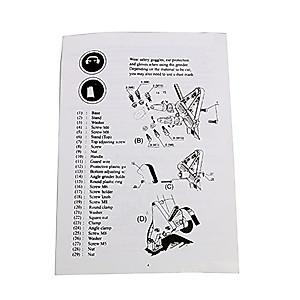 YaeTek Angle Grinder Stand Grinder Holder Cutter Support Cast Iron base 100mm 125mm (4in-5in.)