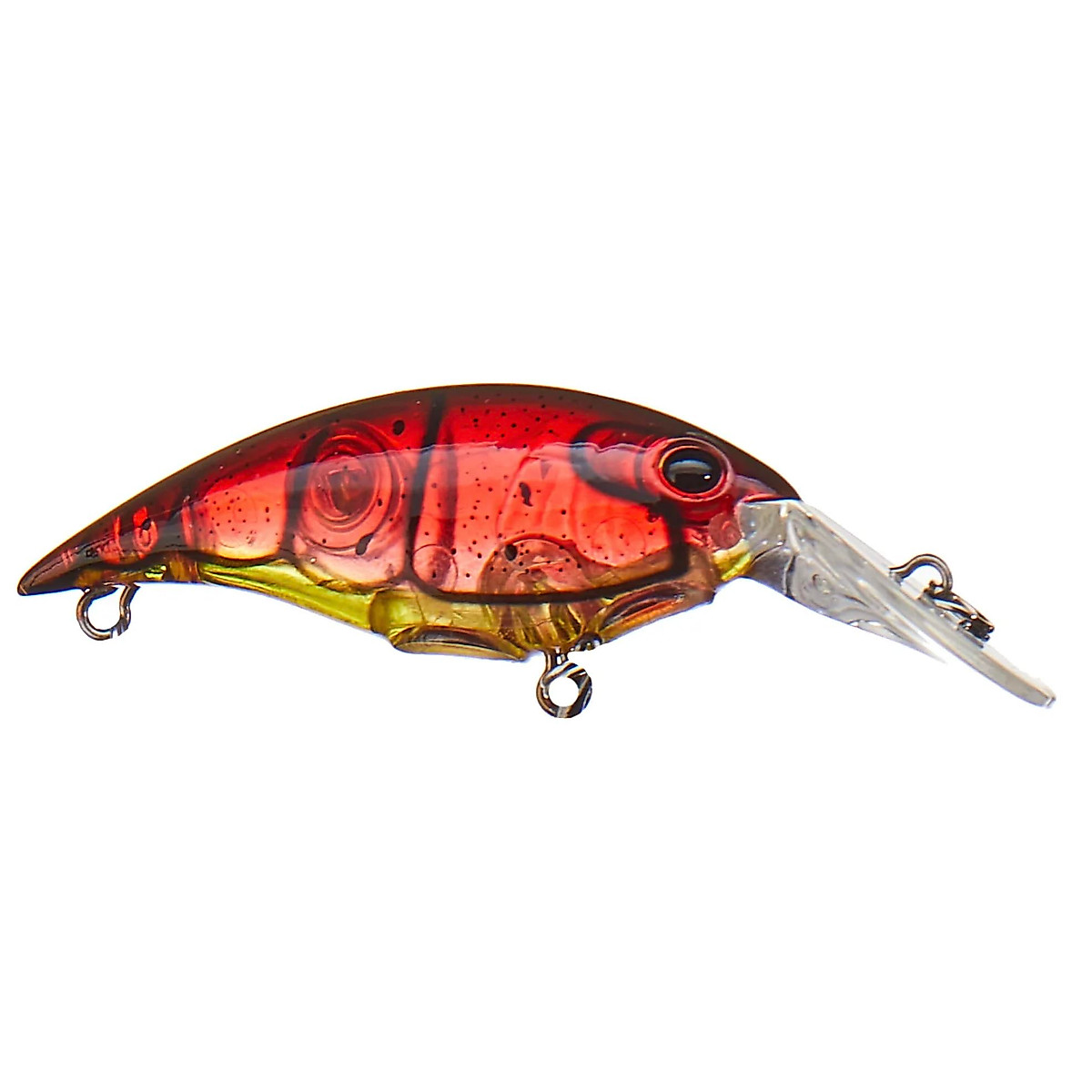Berkley Money Badger Fishing Lure, Spring Craw, 1/3 oz, 2.5in | 6.25cm, Hybrid Baitfish-Crayfish Design, Patented FlashDisc Technology, Equipped with Sharp Fusion19 Hooks