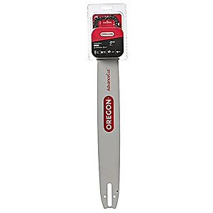 Oregon 20-Inch Replacement Chainsaw Bar and L81 AdvanceCut Chainsaw Chain Combo, 81 Drive Links, Pitch: .325" Low Vibration, .063" Gauge (105671), Gray