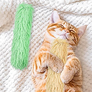 BOWINR 3 Pack Cat Toys Cat Pillows, Catnip Toys for Cats, Soft Durable Crinkle Sound Catnip Toys for Indoor Cats, Promotes Kitten Exercise