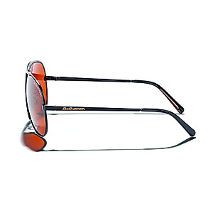 BluBlocker, The Original 1986 Sunglasses with Scratch Resistant Lens | Blocks 100% of Blue Light and UVA & UVB Rays | Retro | Gender Neutral - for Men, Women & Everyone | 1986K |