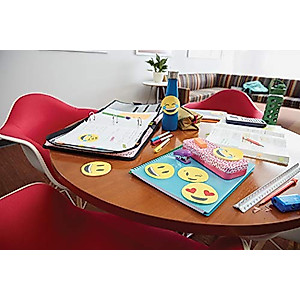 Post-it Printed Notes, 2 Pads/Pack, 30 Sheets/Pad, 2.9 in x 2.9 in, Emoji designs, 4 alternating faces (BC-2030-EMOJI) , Yellow