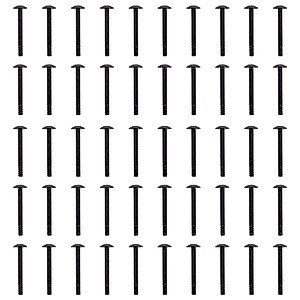 Scicalife 50pcs Computer Case Fan Screws 30mm Reducing Vibration Screws Cooling Fan Mount Screws Fan Rivet for PC Case Fan or CPU Fan