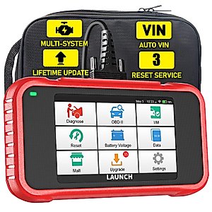 LAUNCH CRP123E OBD2 Scanner Engine Transmission ABS SRS Scan Tool,Code Reader with Oil Reset,SAS Reset,Throttle Adaptation,Wi-Fi Update,AUTO VIN,Car Diagnostic Tool for All Cars,Upgraded Ver.of CRP123