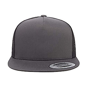 Yupoong Men's one_Size Trucker Cap, Black, Alpha