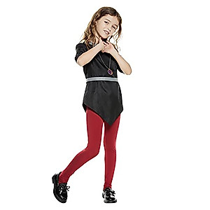 Roocnie Kids Girls Amity Blight Cosplay Outfit The Owl House Shirt Leggings with Necklace Set