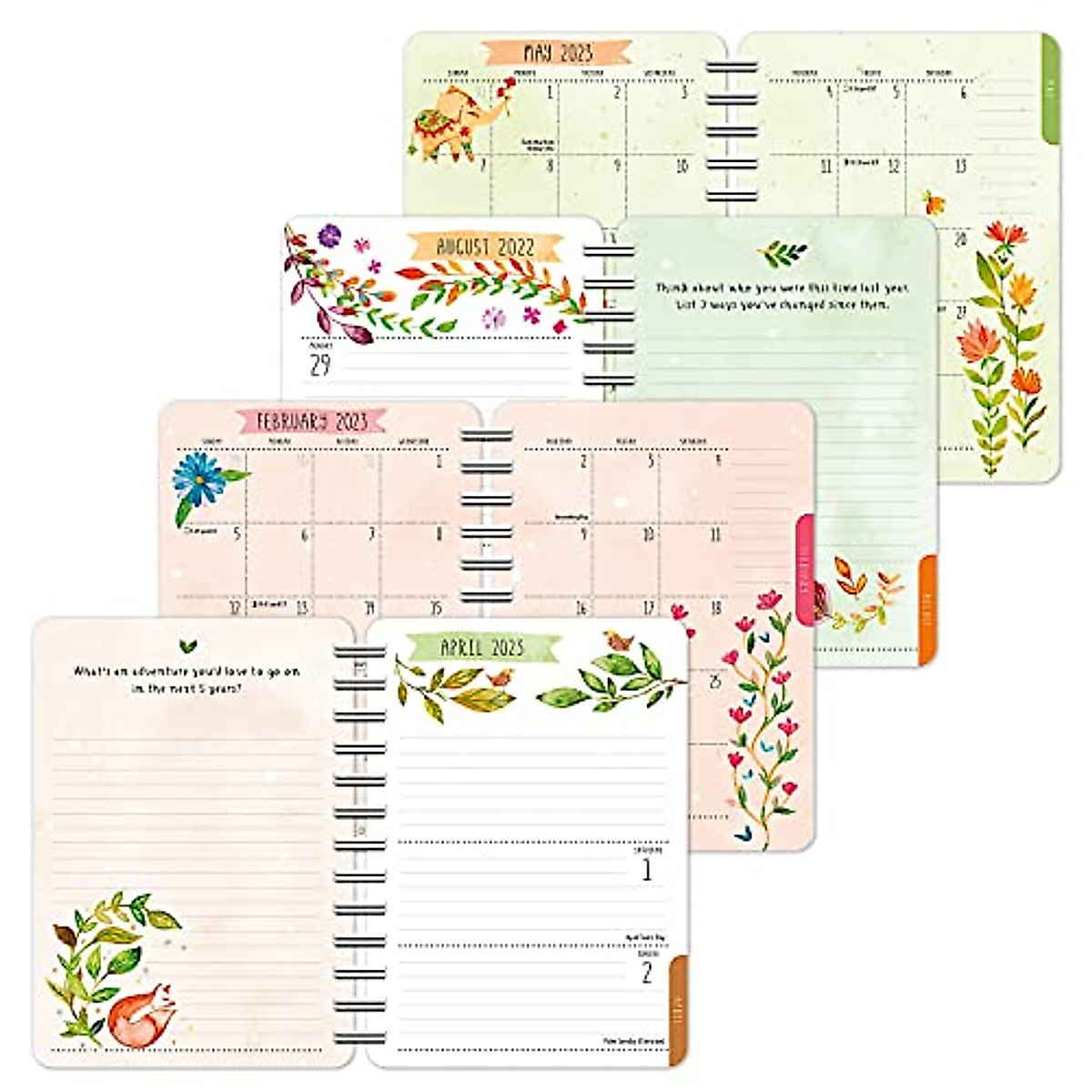 Meera Lee Patel 2022-2023 Weekly Planner: You Are Made of Stars | On-the-Go 17-Month Calendar (Aug 2022 - Dec 2023) | Compact 5" x 7" | Flexible Cover, Wire-O Binding, Elastic Closure, Inner Pocket