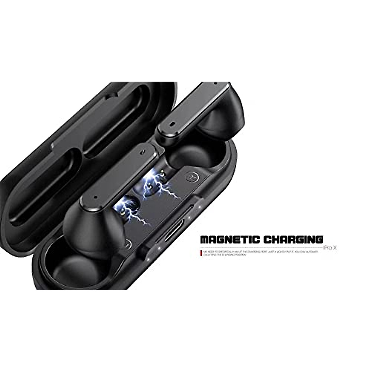 TWS Earphones Wireless Earbuds Headphones for Moto G Stylus 5G Phone, True Stereo Headset Hands-Free Mic Charging Case Compatible with Motorola Moto G Stylus 5G Model