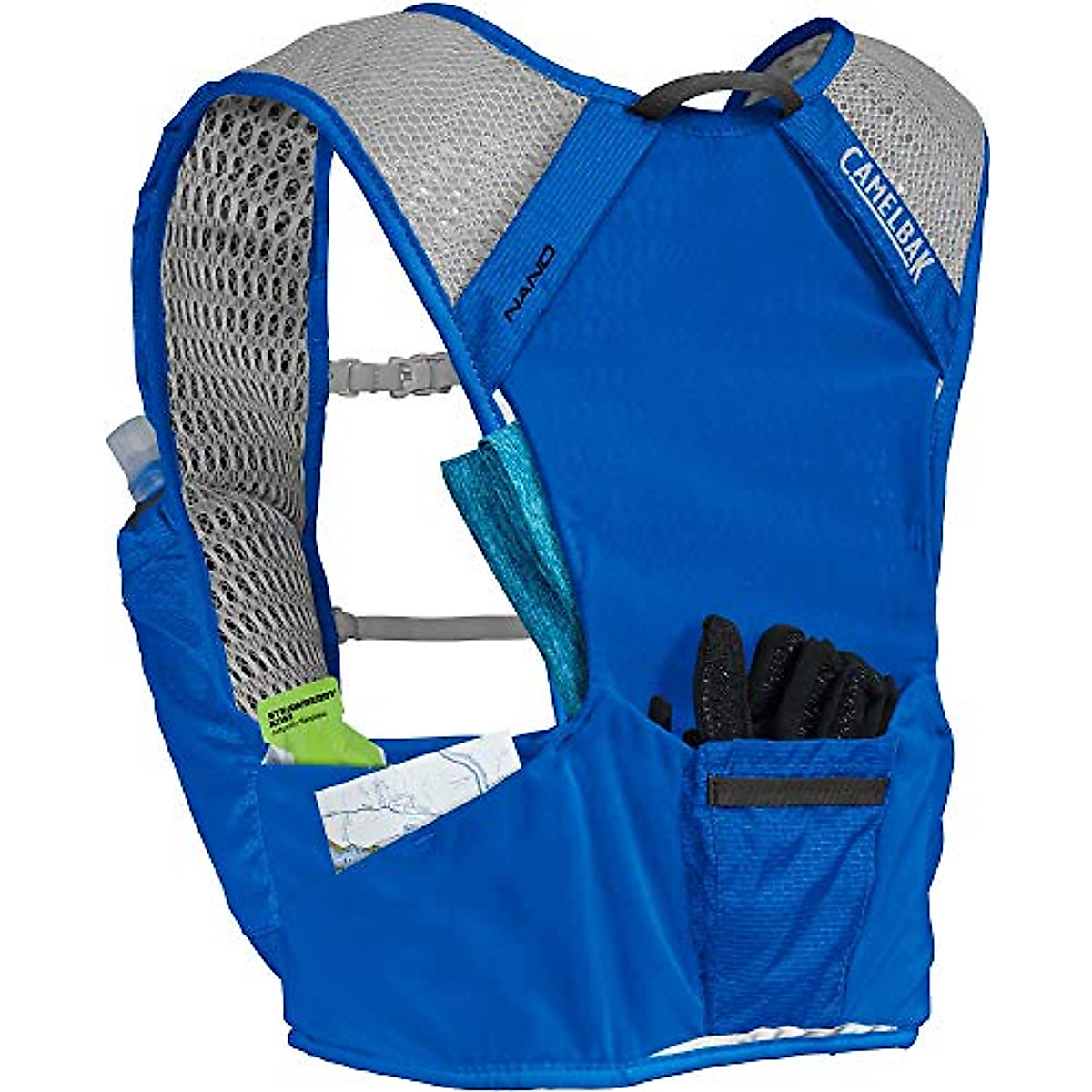 CamelBak Nano Hydration Vest 34 oz, Nautical Blue/Black, S