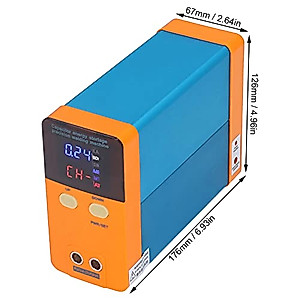 Pulses Spot Welder, Capacitor Energy Storage Welding Machine AC100‑240V for Mobile Power Sources(US Plug)