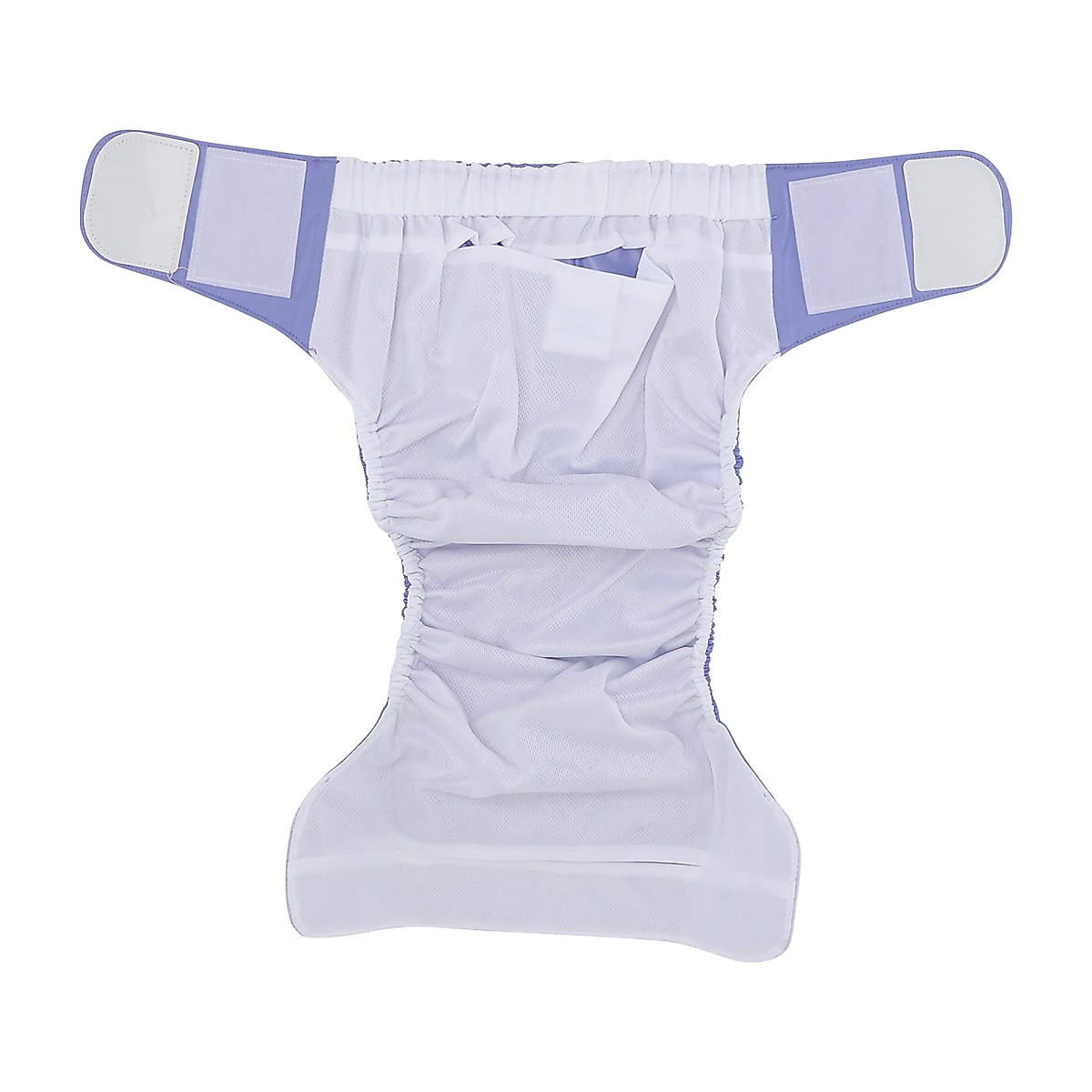 Healifty Adult Diapers Adult Incontinence Underwear Cloth Diapers for Elderly Washable Reusable Leak Protective Underwear for Women Men Purple