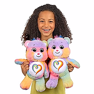 Basic Fun Care Bears | Togetherness Bear 35cm Medium Plush | Collectable Cute Plush Toy, Cuddly Toys for Children, Soft Toys for Girls Boys, Cute Teddies Suitable for Girls and Boys Ages 4 22077