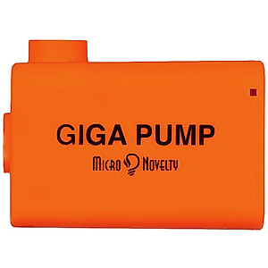 GIGA Pump - Portable Air Pump for Inflatables, Mini Air Pump Inflator USB Rechargeable, Waterproof DC Pump for Air Floats Mattress Balloon Swimming Rings Kid Toys Inflation-Deflation, 4 Nozzles