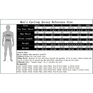 PSPORT Men's Cycling Jersey Funny Bike Shirt Short Sleeve Road Biking Jersey Bicycle Clothing Tops with 3 Rear Pockets