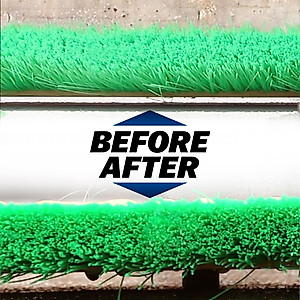 MARSHALLTOWN Wood Backed Concrete Broom, Green Nylon Bristles, 36 Inch, Fine Finish, Made in USA, 6561