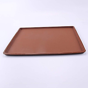 Hemoton Oven-safe Baking Mat Pastry Mat s Cookie Cutters Cookies Mat Baking Tray Pan Cake Mat Pizza Leakproof Mat s Swiss Roll Cake Mat Non Stick Baking Sheet