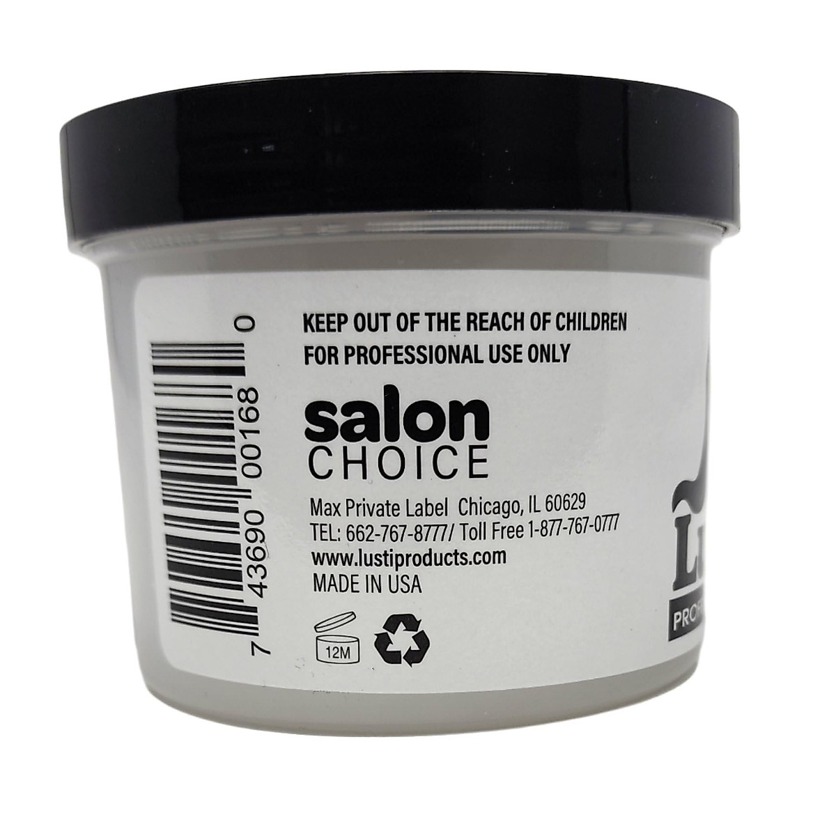 Lusti Coconut Oil Hair & Scalp Conditioner for Maximum Sheen, 4 Fl. oz