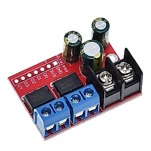 Davitu Motor Driver - H Bridge Remote Control 5A 3V-14V Dual DC Motor Drive Module Voltage Reverse PWM Speed Regulation Double Super L298N 5AD