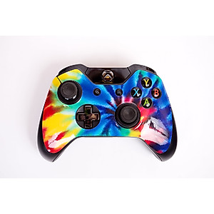 247 Skins Graphics kit Sticker Decal Compatible with Xbox One and Wireless Controllers - Trippy