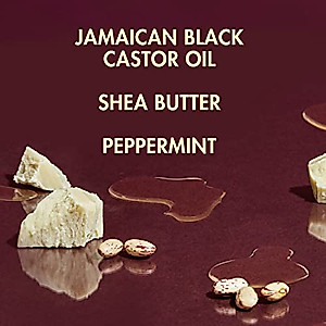 SheaMoisture Jamaican Black Castor Oil Leave In Conditioner For Damaged Hair 100% Pure Jamaican Black Castor Oil To Soften And Detangle Hair 11.5oz