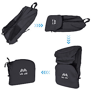 40L Lightweight Hiking Backpack Day Backpack for Women & Men-Travel Essentials Waterproof Backpack,Sports Packable Backpack Hiking Daypack (black)