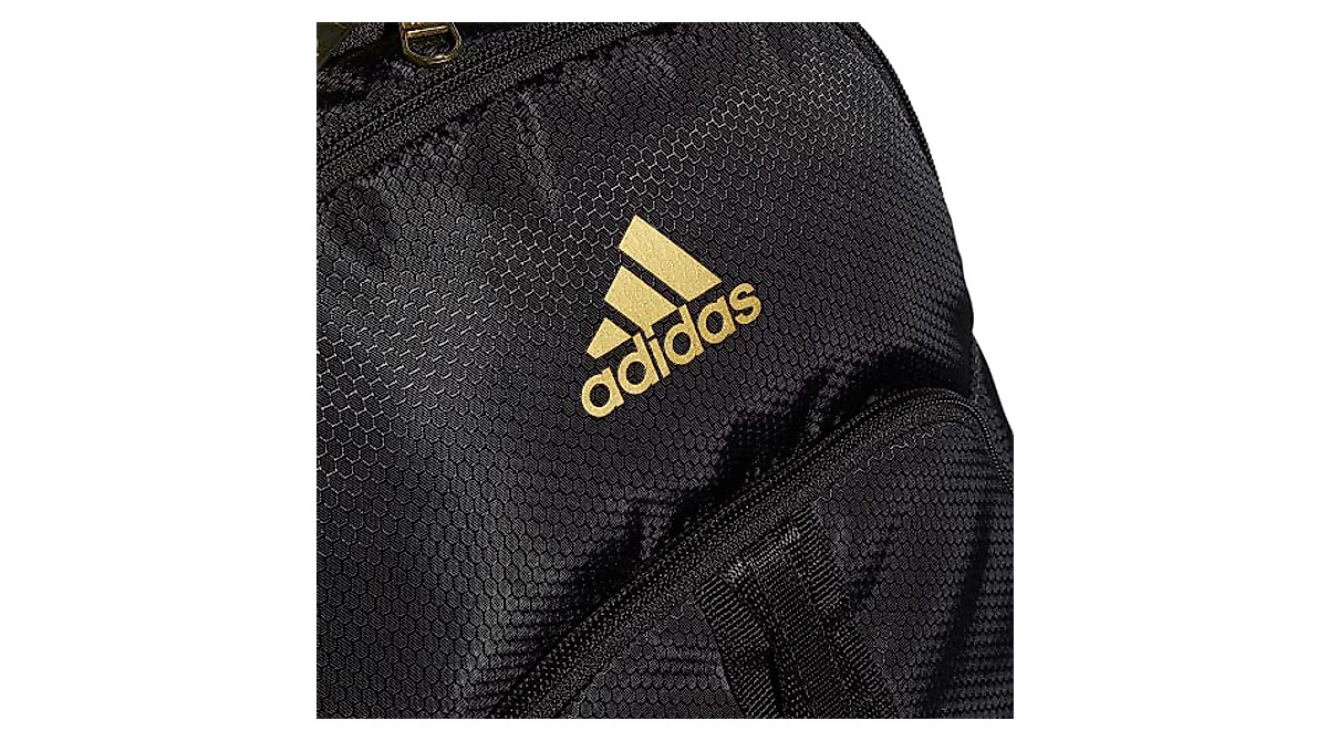 Shop adidas Prime 6 Backpack - Black/Gold, One Size