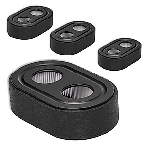 Lawn Mower Air Filter for Briggs and Stratton 550ex 675exi 725exi Series, for Troy Bilt TB110 TB200 TB230 Lawnmower and More, Fits 593260 798452(4 Pack)