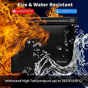 Faraday Bag, Signal Isolation Bag for Phones, Fireproof Shield Pouch, Prevents Hacking,Tracking,and NFC/WiFi/Bluetooth for Tablets, Phones, Key Fobs (9.8"X11", Black)