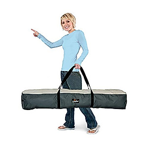 CAREFREE-211800A Buena Vista+ RV Awning Room Fits 18'-19' RV Awnings, Gray with Dark Gray Trim