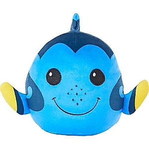 Mattel Disney100 Finding Nemo Cuutopia Plush Toys 4-Pack, Collectible Set of Soft 5-Inch Pillow Dolls Inspired by Fan-Favorites Nemo, Dory, Squirt & Bruce