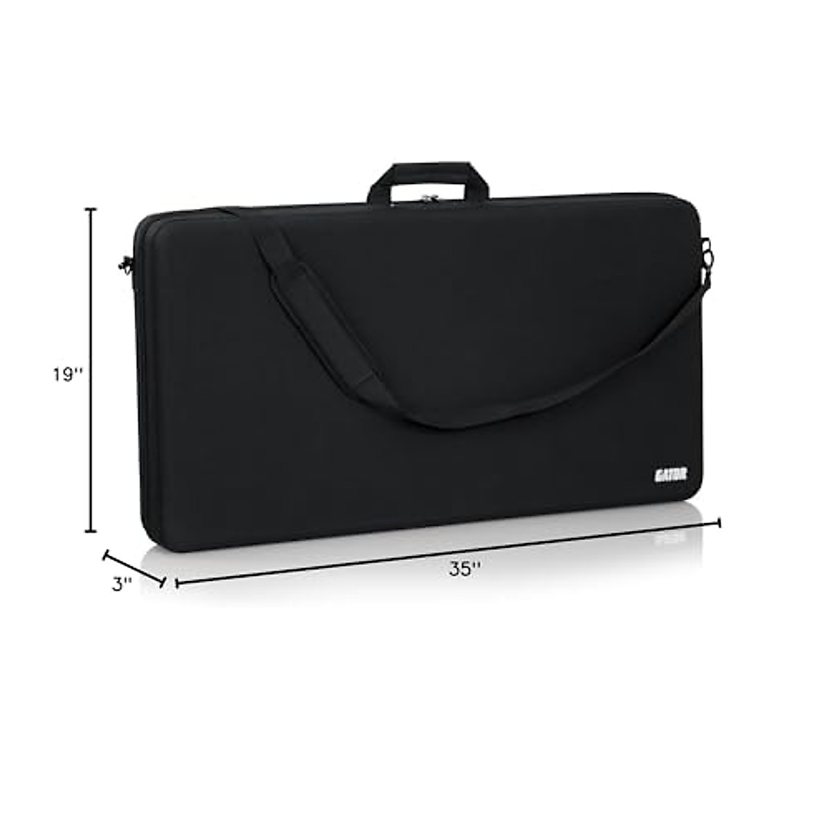 Gator Cases GU Lightweight Molded EVA Storage Case Fits Pioneer DDJ-SZ & Equipment up to 35"x19"x3" (GU-EVA-3519-3)