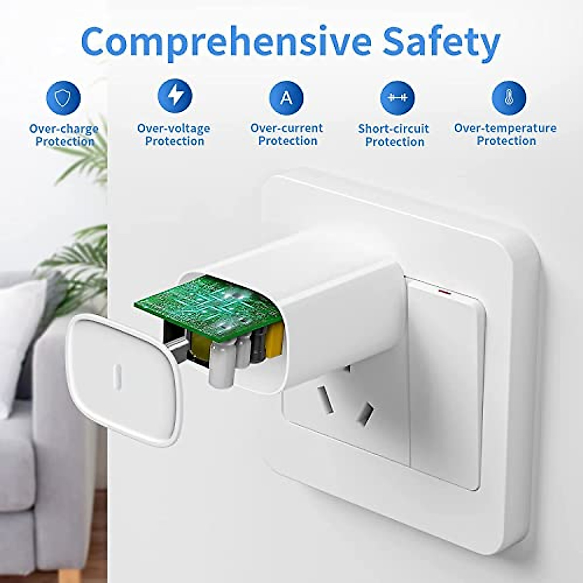 iPad Pro Charger Fast Charging,2 Pack 20W USB C Fast Wall Charger Block ...