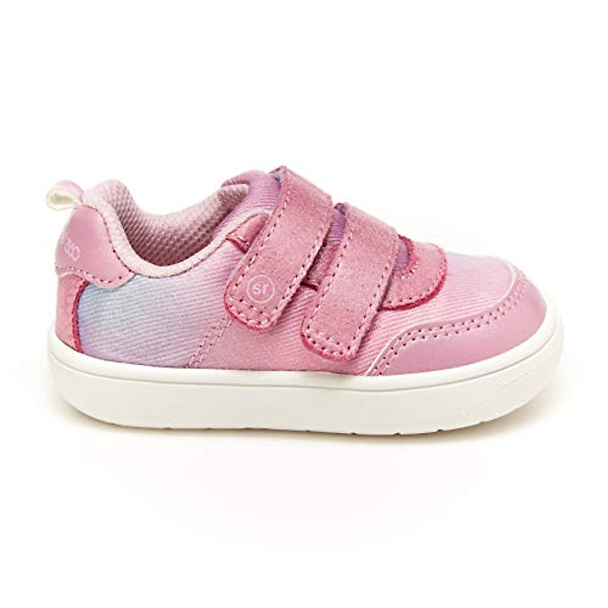 Stride Rite 360 Baby Girls Hayden Sneaker, Pink Multi, 4 Infant US
