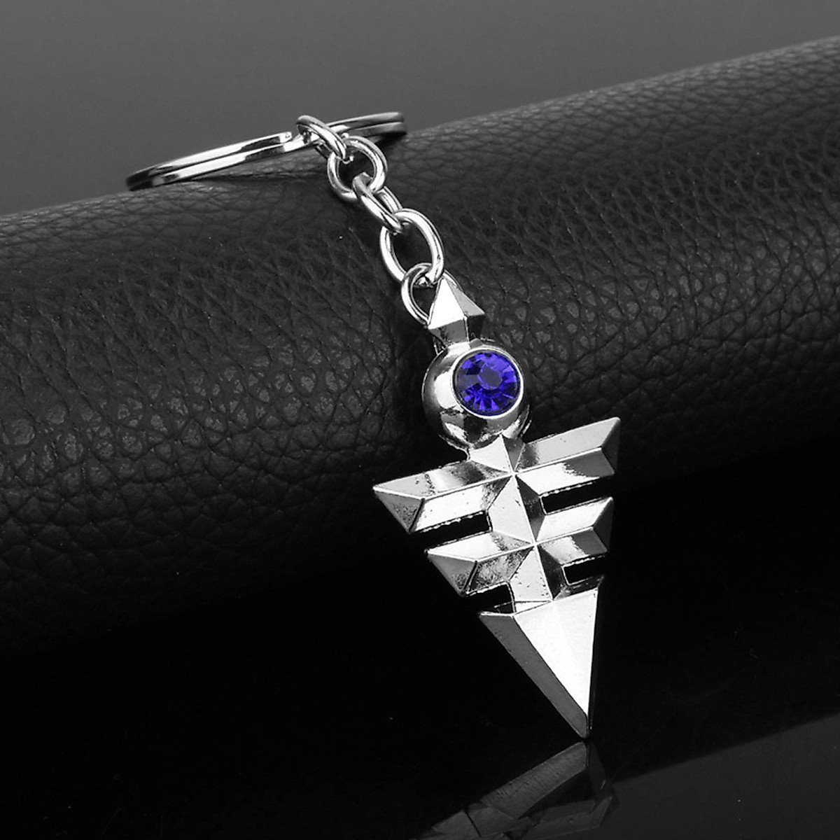 Yu-Gi-Oh Keychain, Key Ring, Pendant auto Parts(Color:Silver)