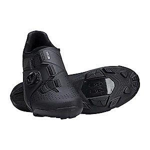 SHIMANO SH-XC300 High Value XC Mountain Bike Shoe, Black, 7.5-8 Men (EU 41)