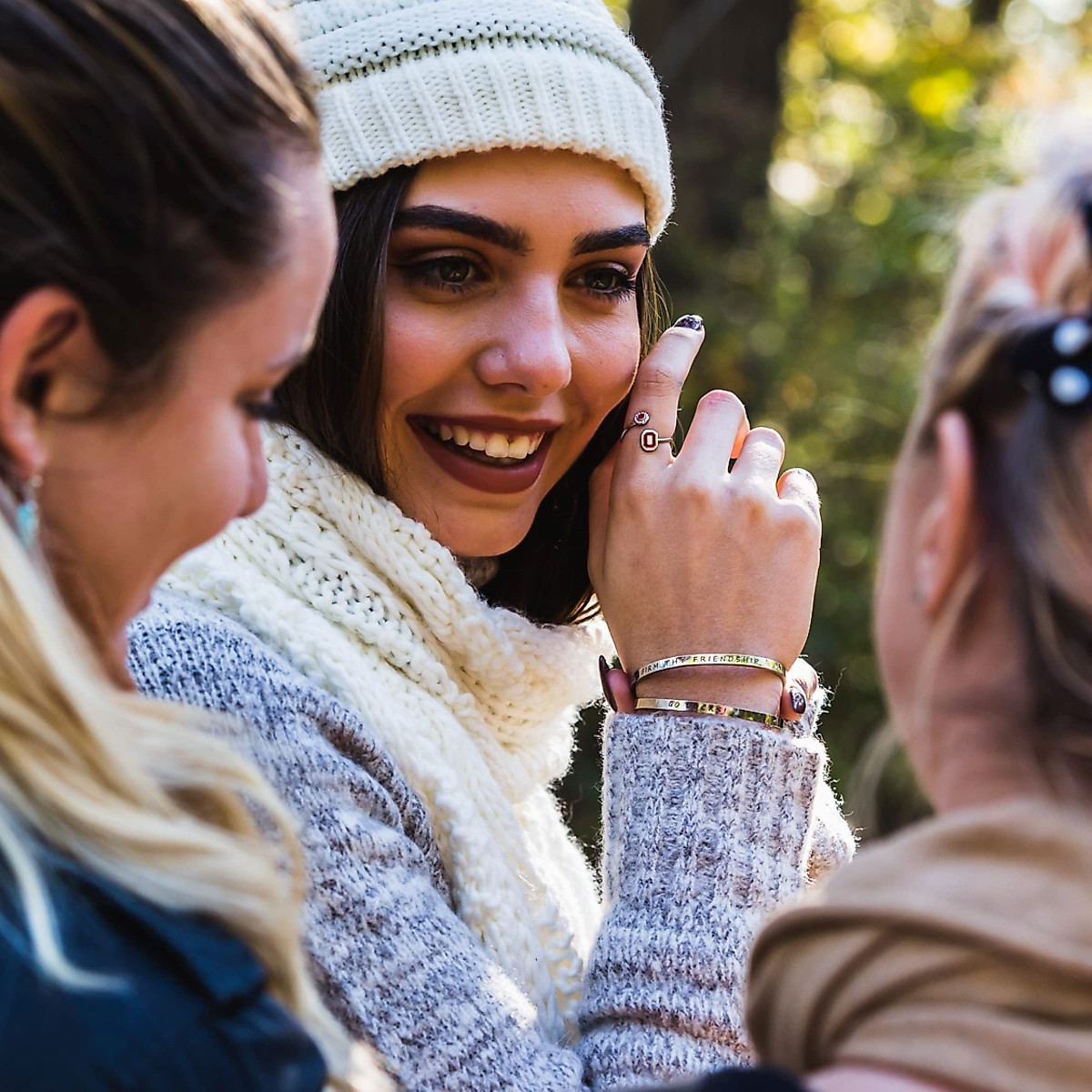 How Firm Thy Friendship Bracelet | Ohio State Bracelet | Ohio State Jewelry | Ohio State Buckeyes Jewelry