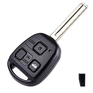 OCPTY 1X Flip Key Entry Remote Control Entry Remote Key Fob Transponder Ignition Key fit for 01 02 03 04 05 06 for L uxus LS430 ES330 HYQ12BBT 89785-50031