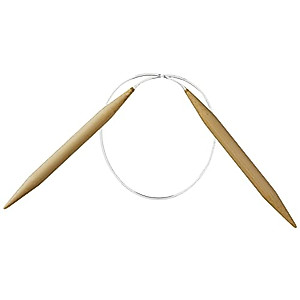Clover Takumi Bamboo Circular 16-Inch Knitting Needles, Size 11