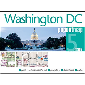 Washington DC PopOut Map (PopOut Maps)