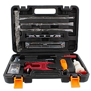 Felled Chainsaw Sharpening Kit in Hard Carrying Case - File Set, Guide, Depth Gauge, Stump Filing Vise, Grease Gun