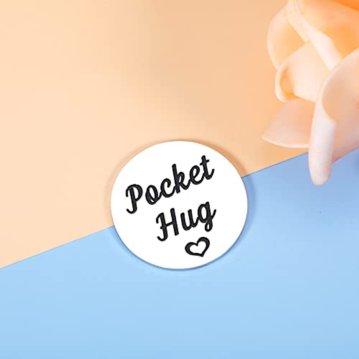 Christmas Stocking Stuffer for Teen Boy Girl Birthday Gift for Son Daughter from Mom Dad Get Well Soon Gift for Him Her, Inspirational Pocket Hug Token Leaving Gift for Coworker Friends