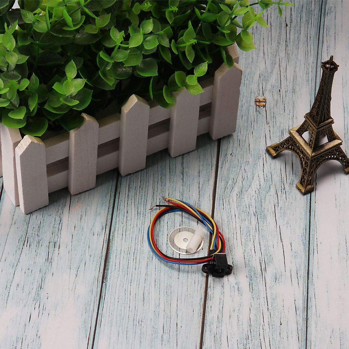 Ximimark 2Pcs Photoelectric Speed Sensor Encoder Coded Disc Code Wheel for Freescale Smart car